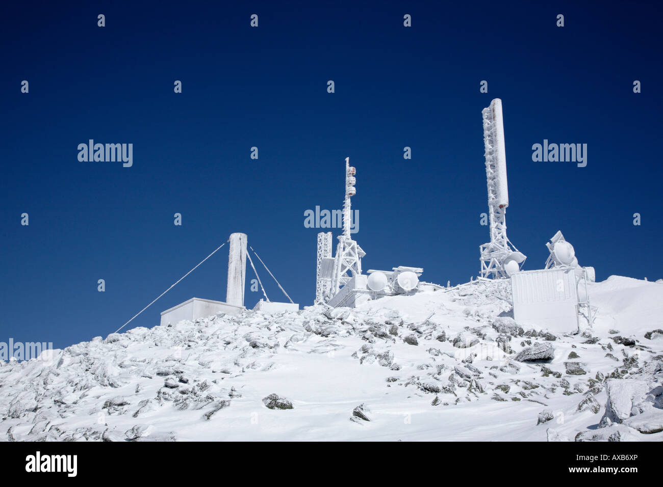 Mount washington observatory winter hi-res stock photography and images ...