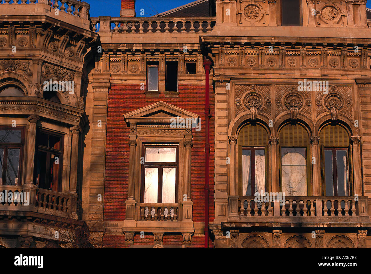 Basque architecture, Bilbao Spain Stock Photo - Alamy