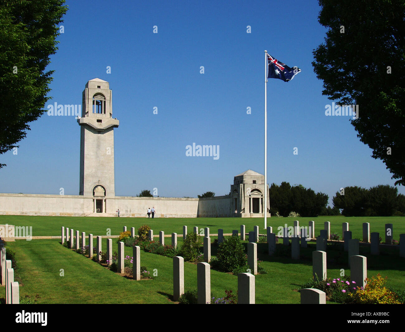 Australian National Memorial CWGC Military Cemetery Villers Bretonneux ...