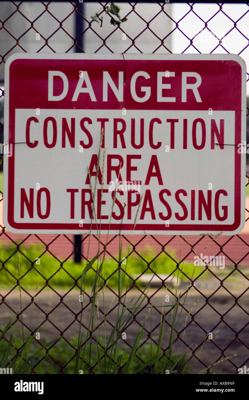 danger construction area no trespassing Stock Photo - Alamy danger construction area no trespassing Stock Photo - Alamy