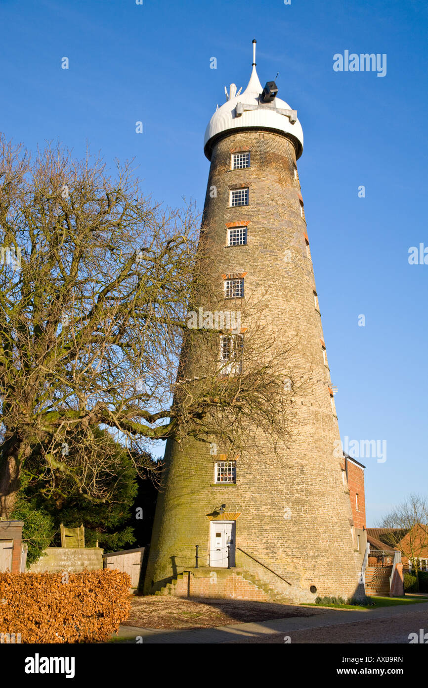 The historic windmill in Moulton Lincolnshire England UK The tallest ...