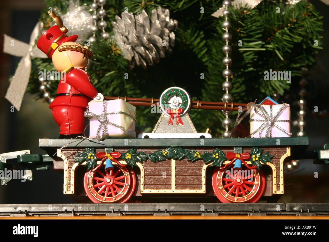 Santa christmas train hi-res stock photography and images - Alamy