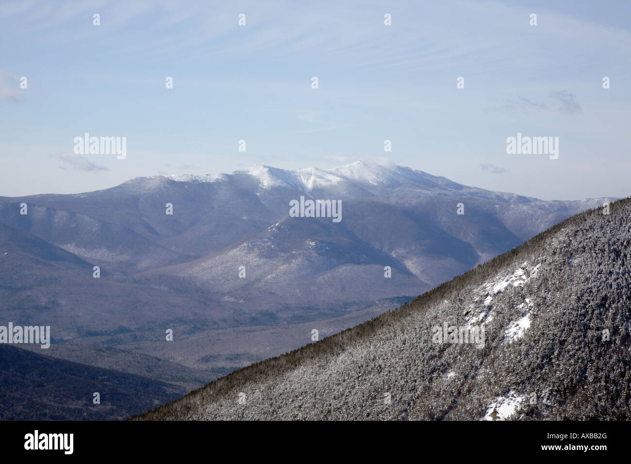 Franconia Ridge from Hancock Loop Trail in the White Mountains New ...