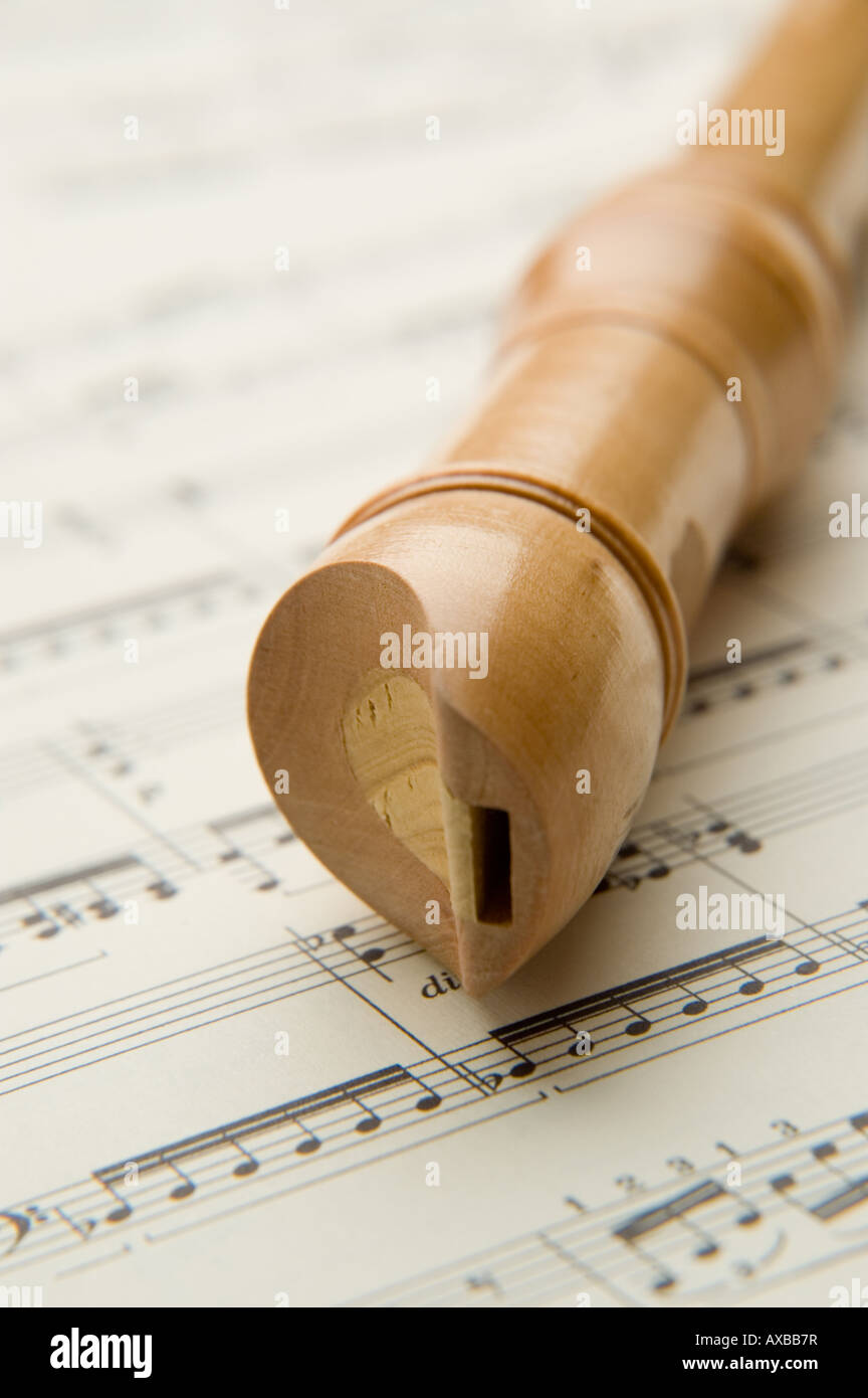 Recorder instrument hi-res stock photography and images - Alamy