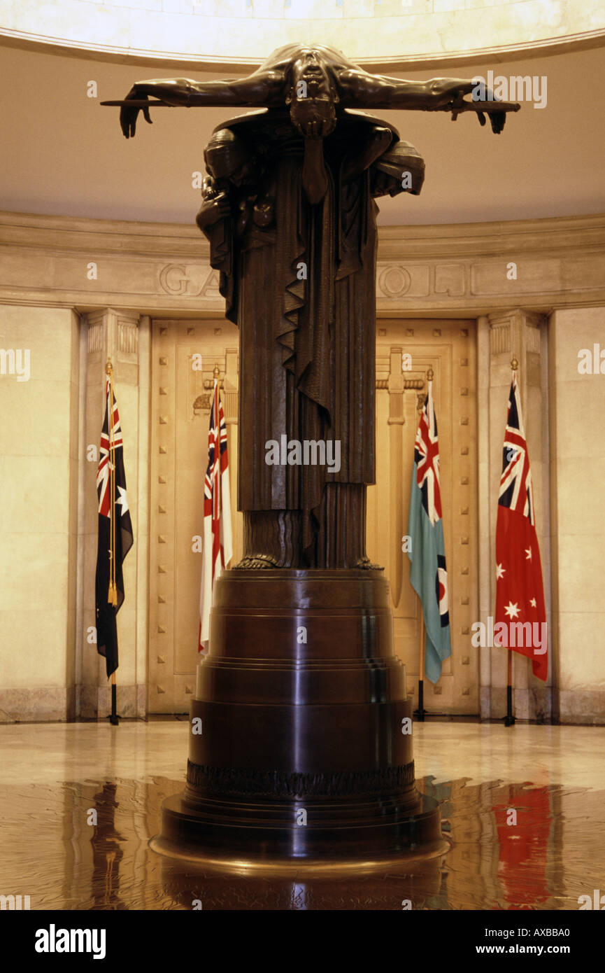 Statue of rememberance in Hyde Park Sydney Australia Stock Photo - Alamy