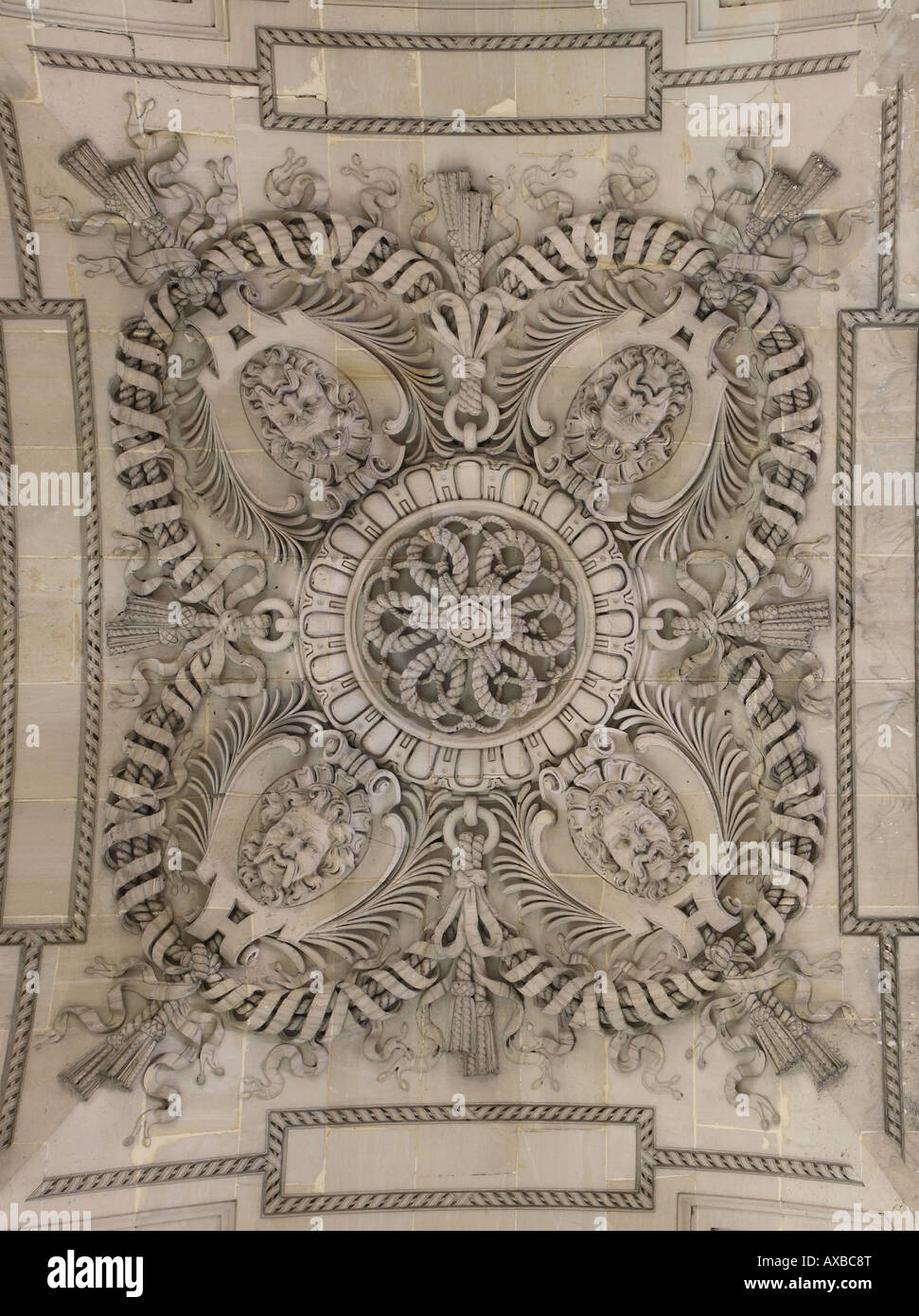 Ceiling louvre paris france hi-res stock photography and images - Alamy