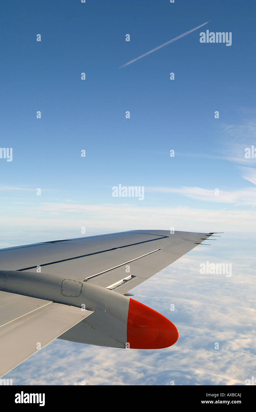 View from inside an aeroplane Stock Photo - Alamy
