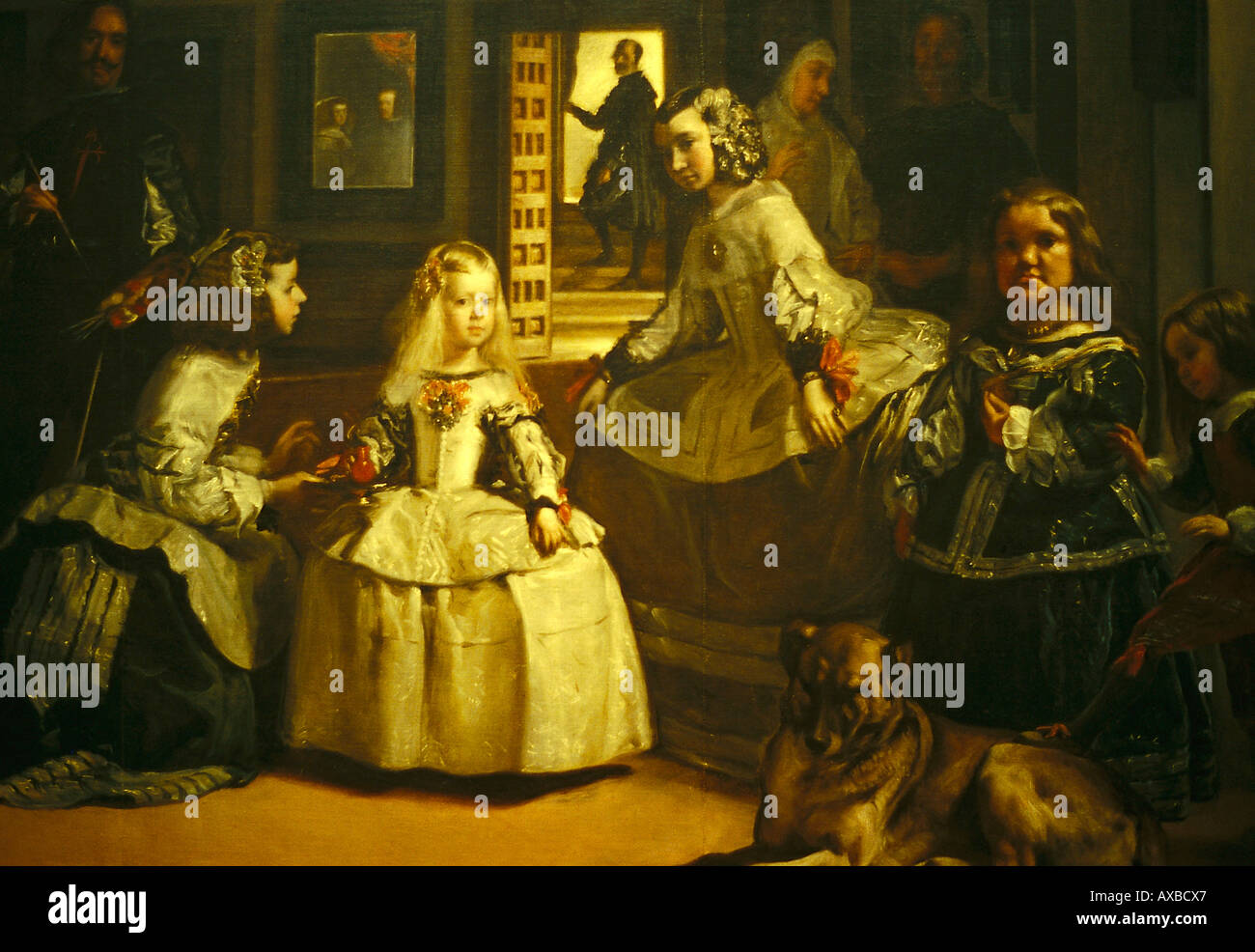 Painting of Velazquez at the Prado, Madrid, Spain, Europe Stock Photo ...