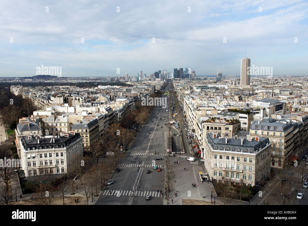 Overview over paris hi-res stock photography and images - Alamy