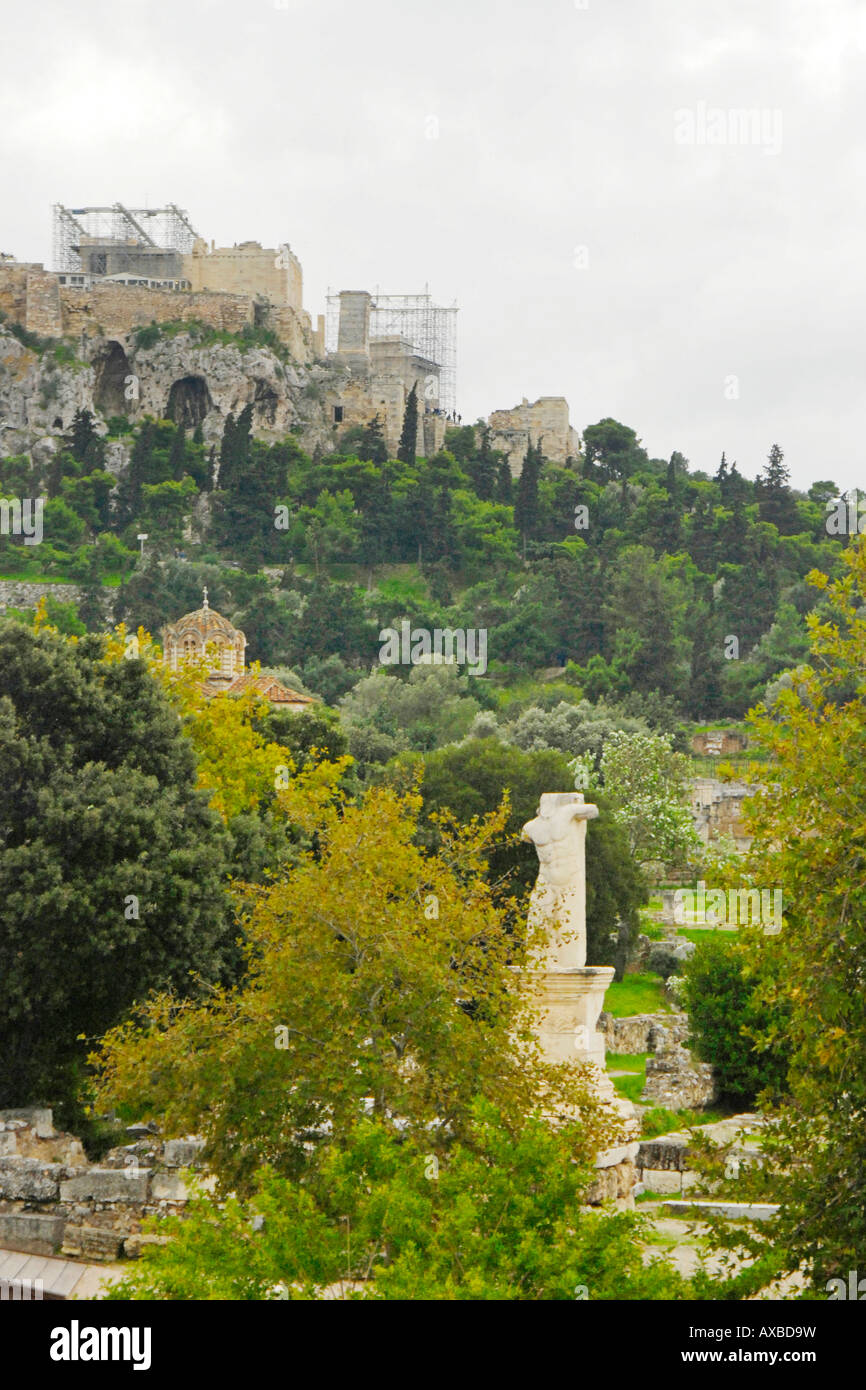 Socrates agora hi-res stock photography and images - Alamy