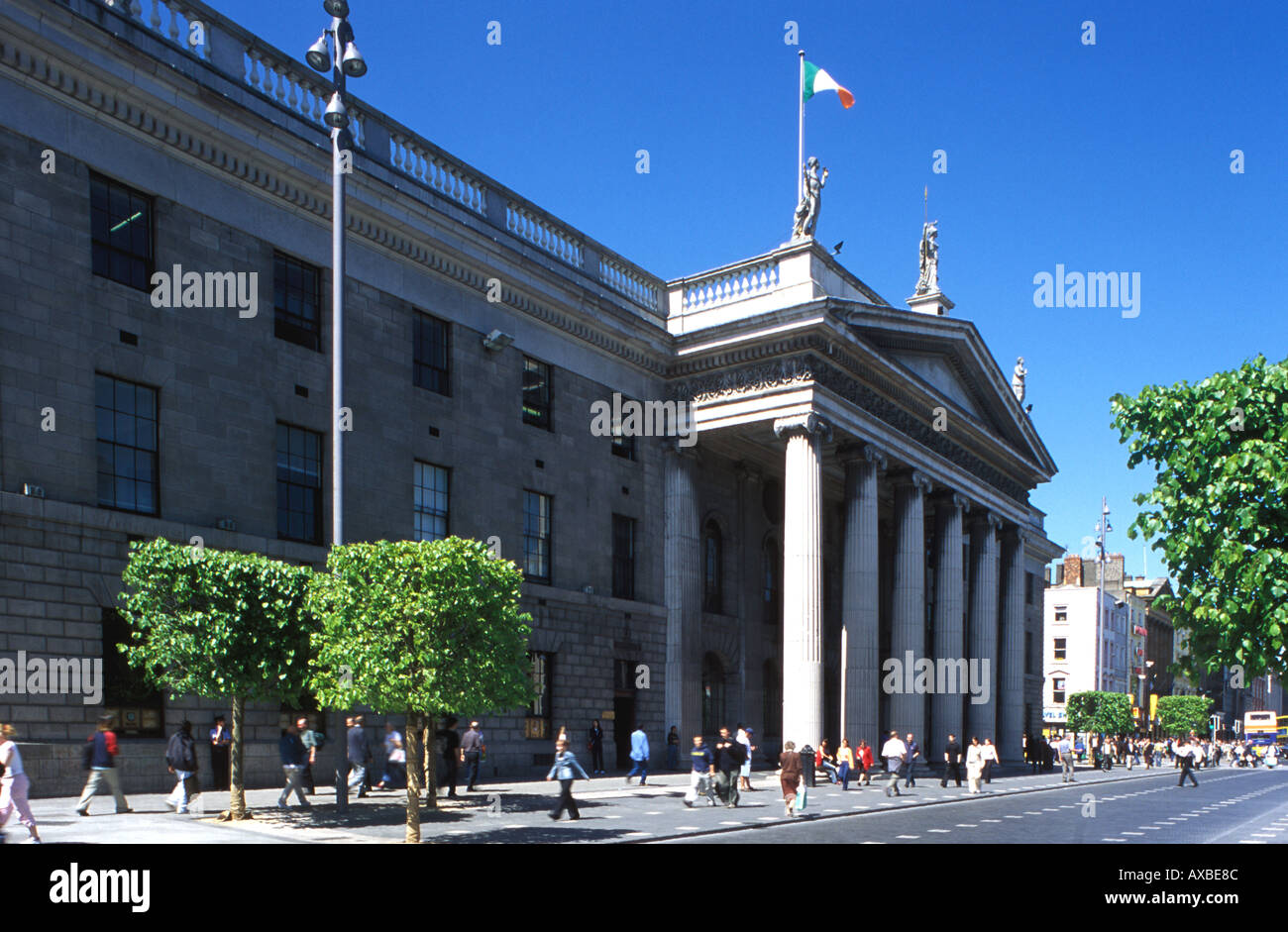 O connell Street GPO Buildings Dublin www osheaphotography com Stock ...