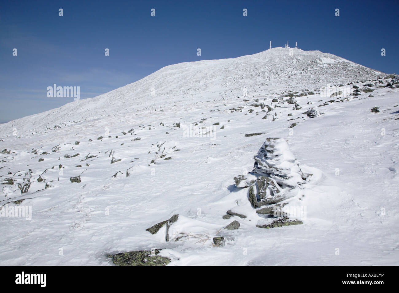 The summit of Mount Washington during the winter months Located in the ...