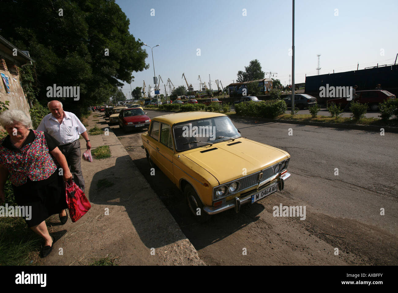 Obese lady old hi-res stock photography and images - Alamy