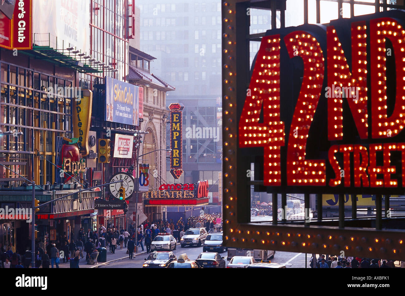 New York 42nd Street High Resolution Stock Photography and Images - Alamy
