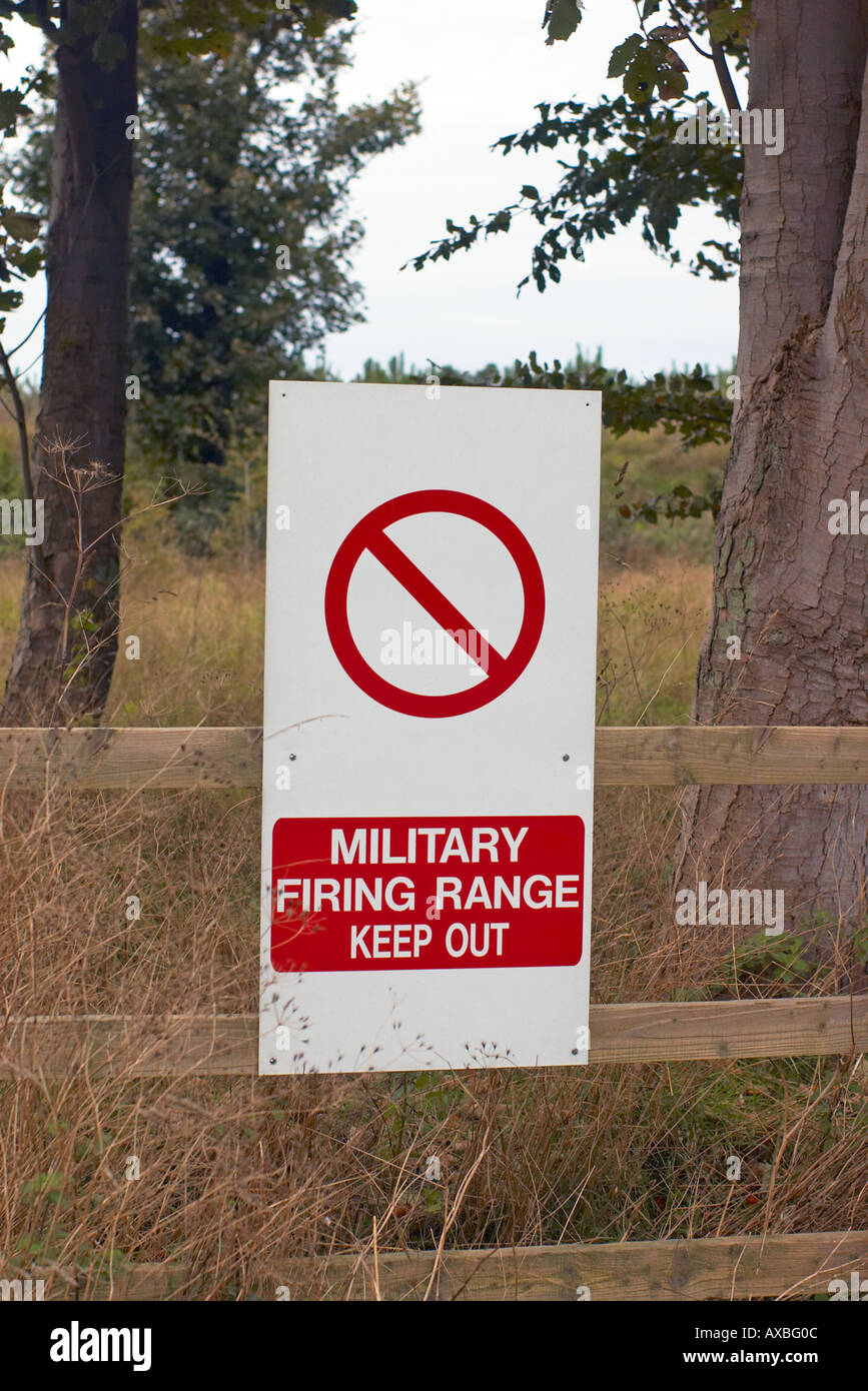 Military Firing Range Warning Sign Stock Photos & Military Firing Range ...