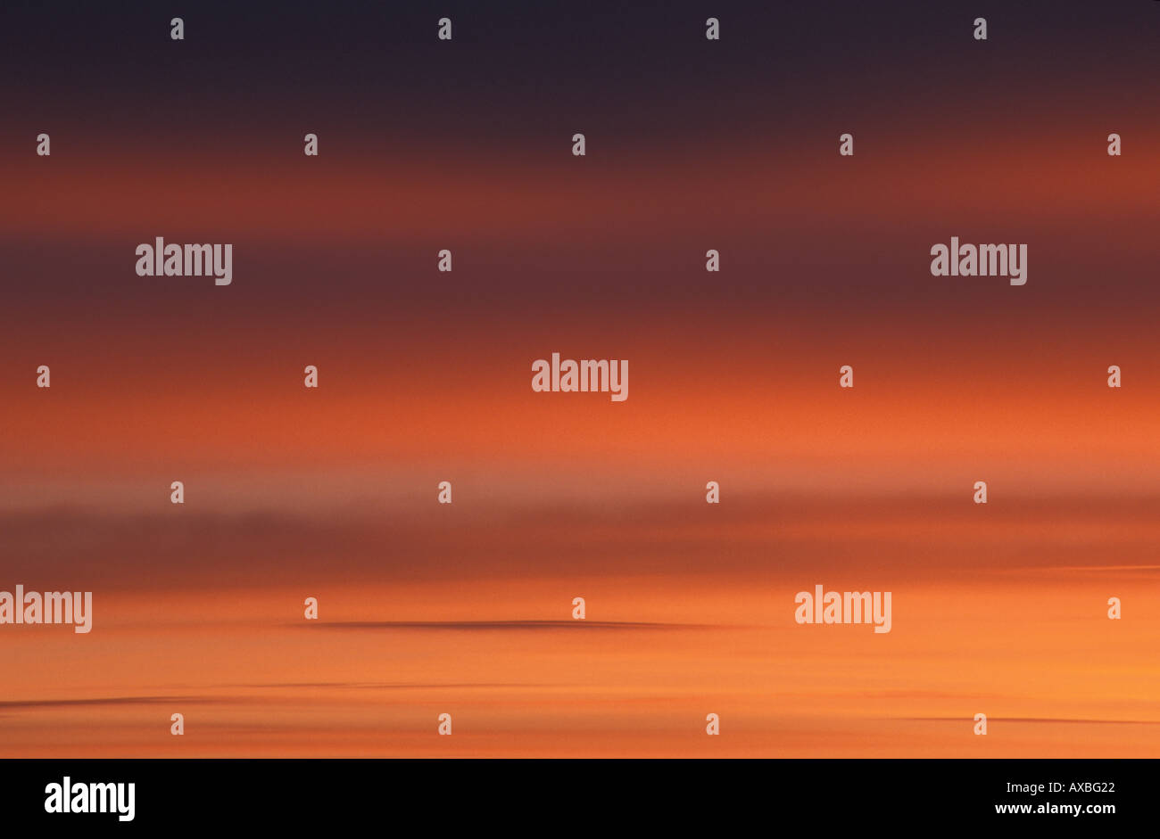 Silky Sunset Glow Stock Photo - Alamy