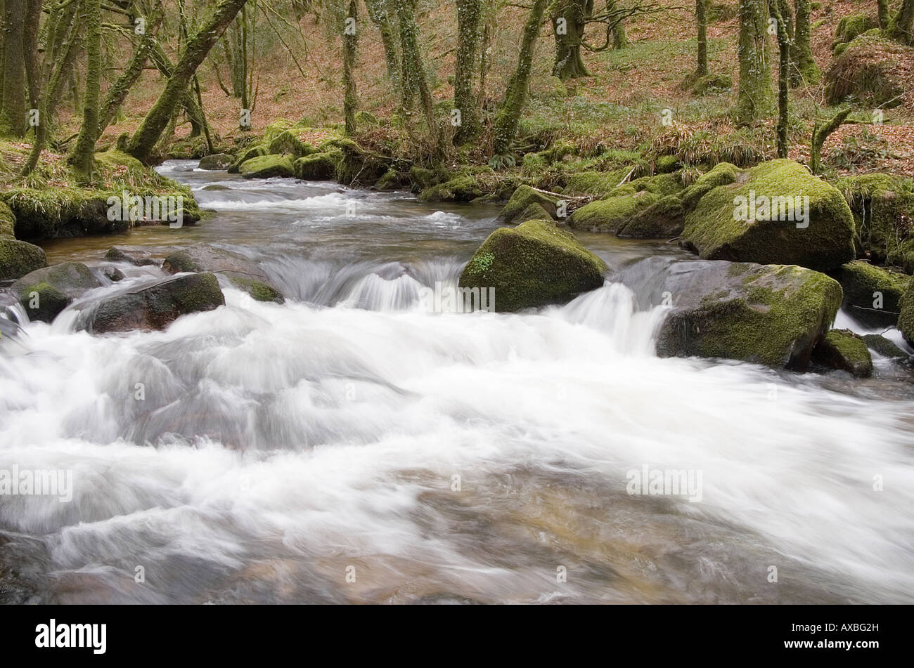 Waterfall golitha hi-res stock photography and images - Alamy