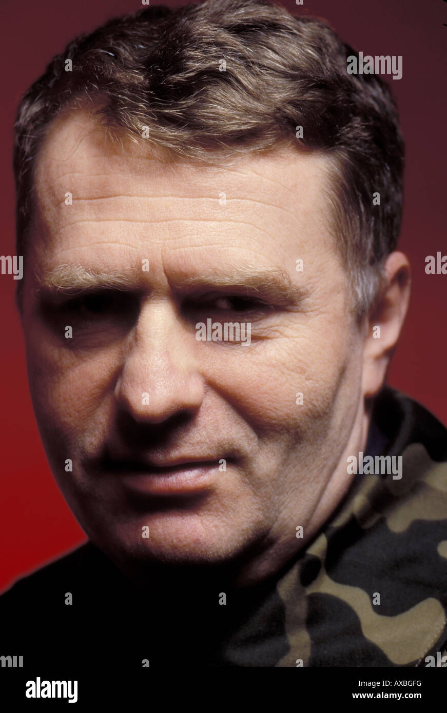 Vladimir Zhirinovsky, Russian politician, studio portrait, Moscow ...