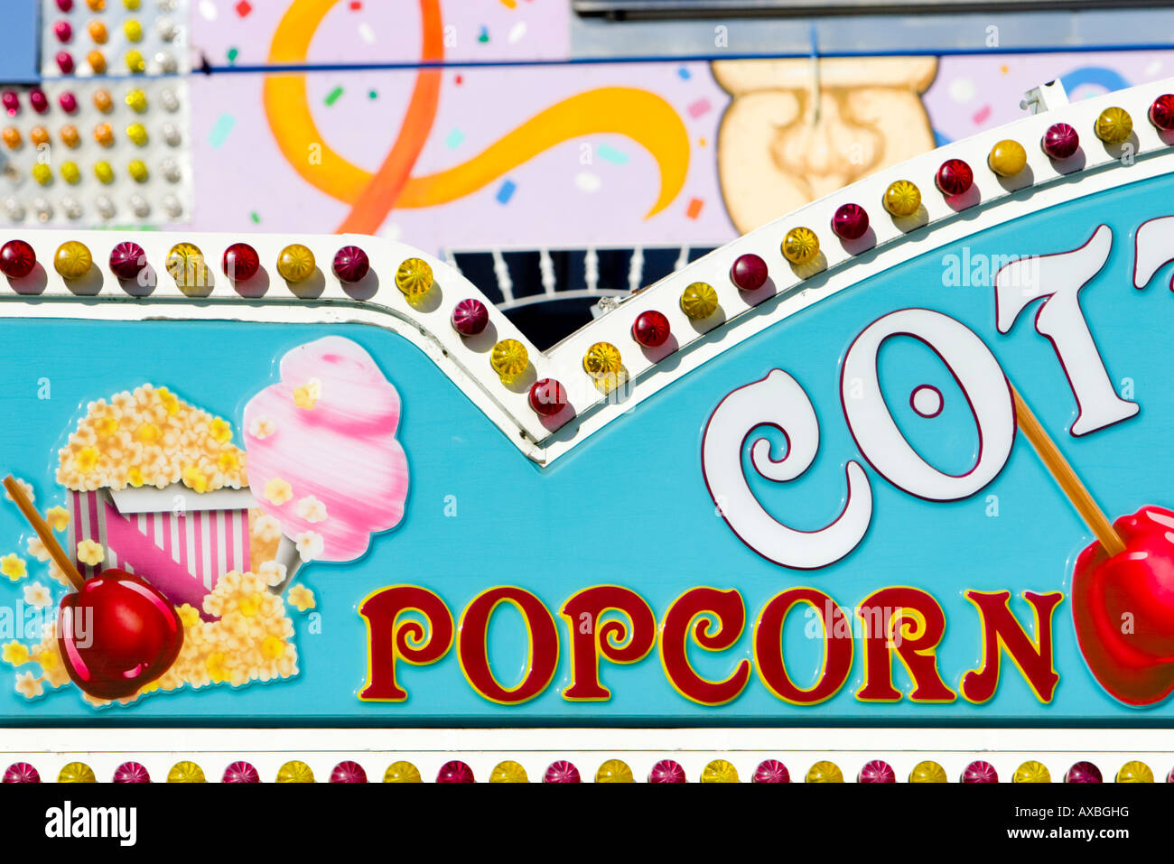 Popcorn Carnival Sign