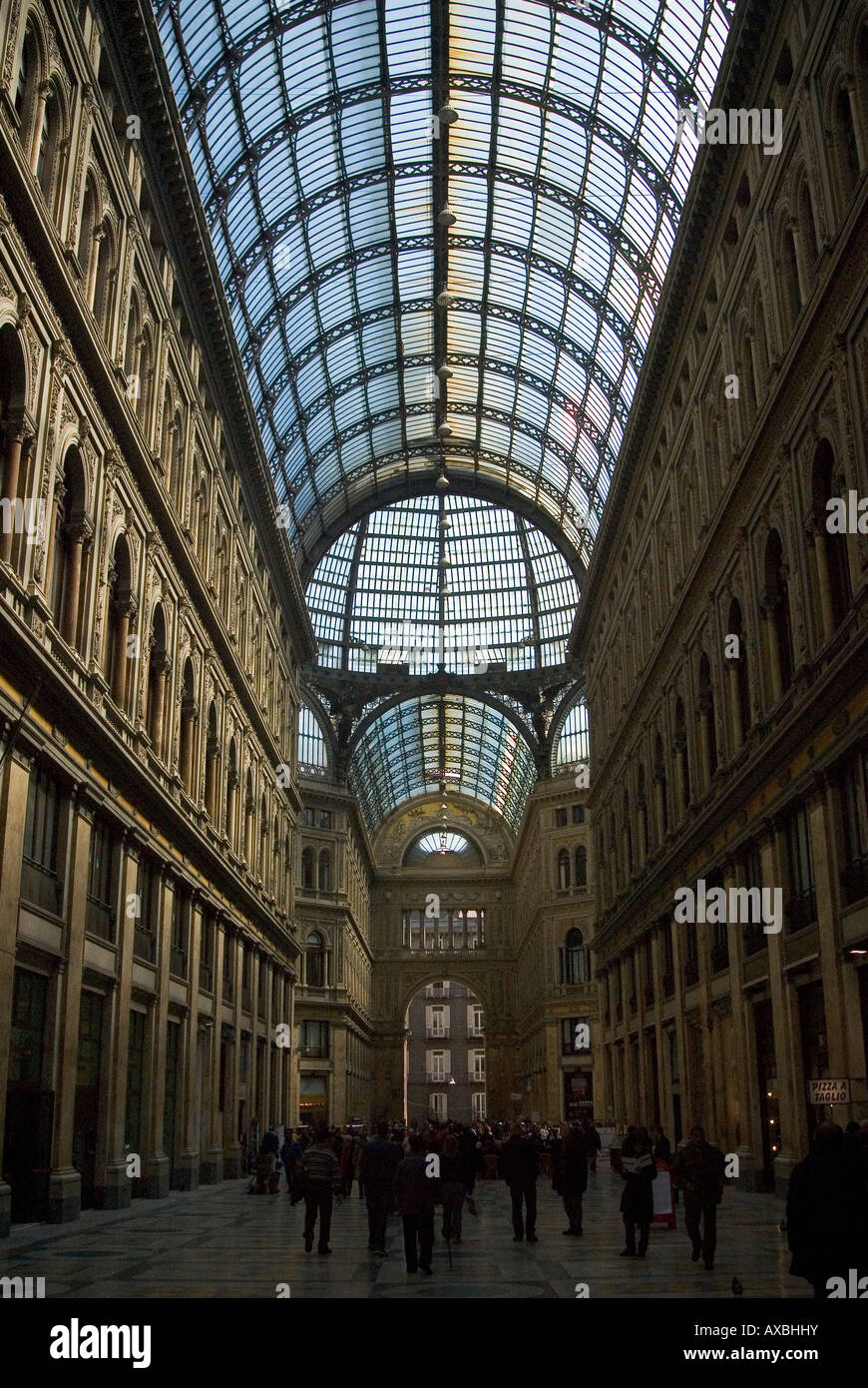 A shopping mall in Naples Italy Stock Photo - Alamy