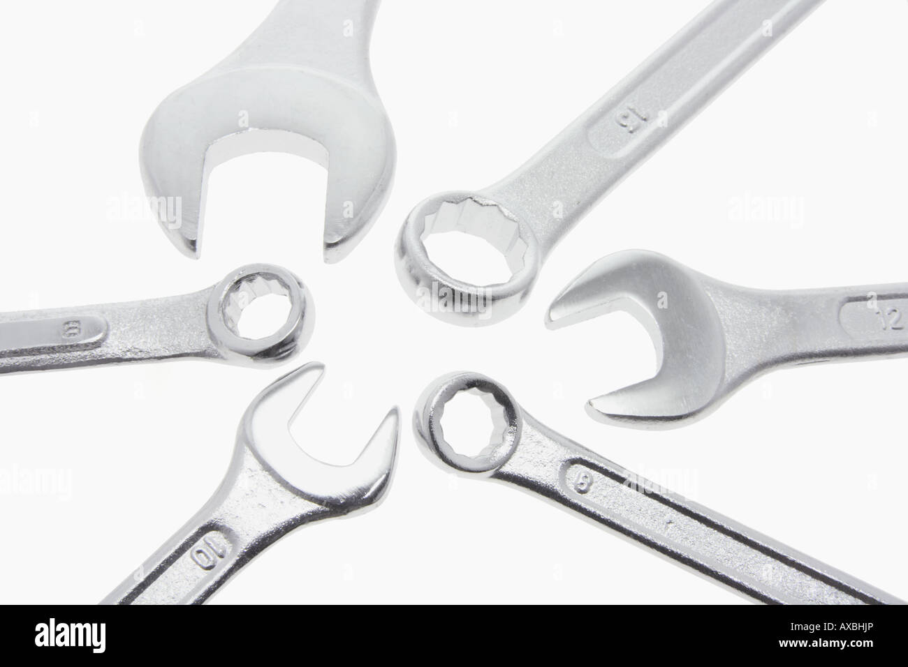 Collection of Spanners Stock Photo - Alamy