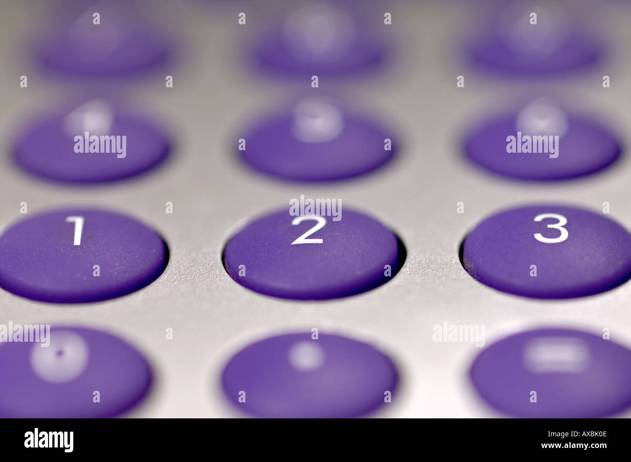 Number 3 buttons hi-res stock photography and images - Alamy