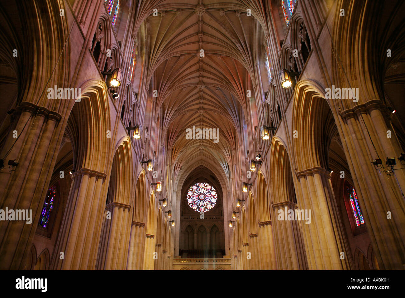Washington national cathedral glass hi-res stock photography and images ...