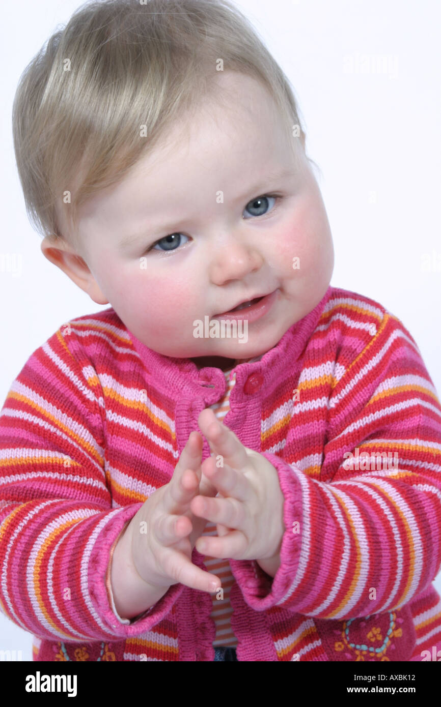 Clapping head shot hi-res stock photography and images - Alamy