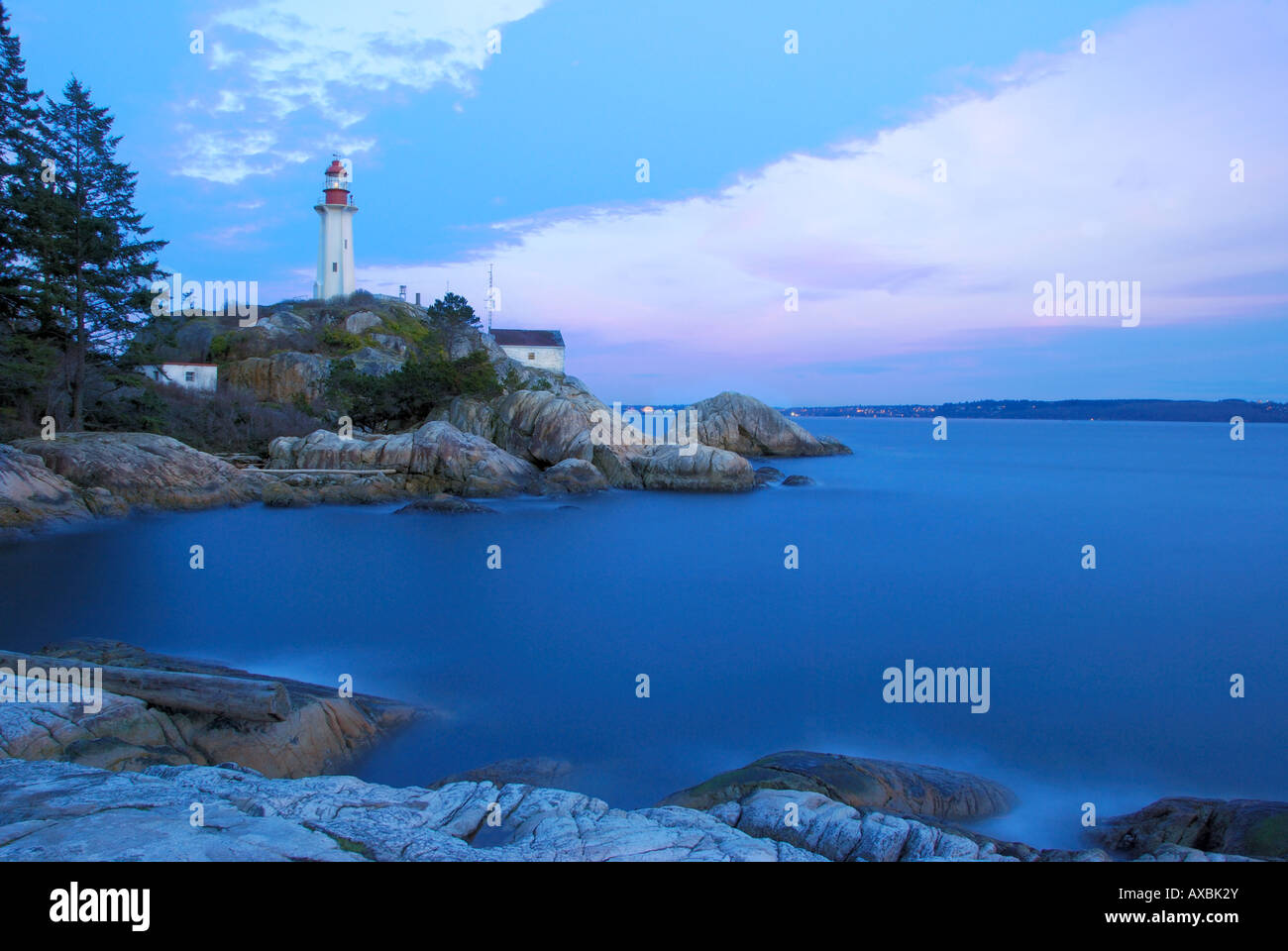 Point Atkinson lighthouse in West Vancouver,British Columbia,Canada ...