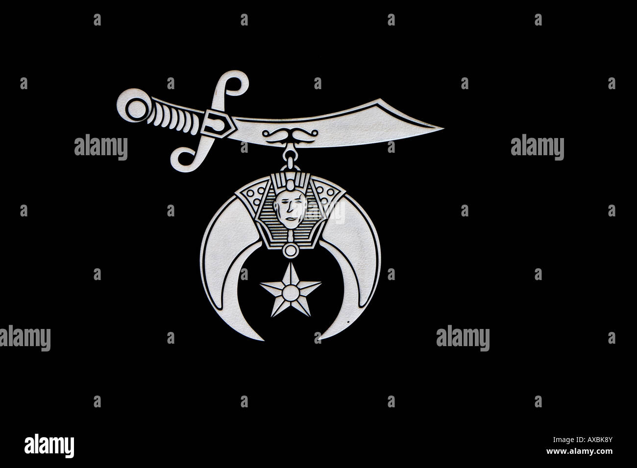 Shriners logo hi-res stock photography and images - Alamy
