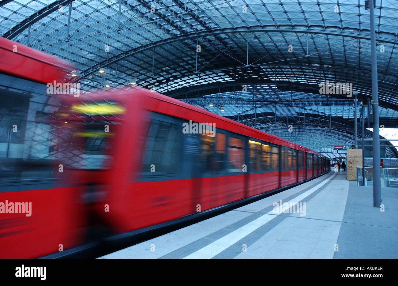The Berlin Central Station, Germany Stock Photo - Alamy