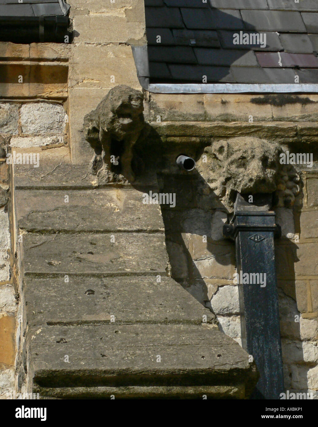 Gargoyles St Mary of the Angels Bayswater London England UK Stock Photo ...