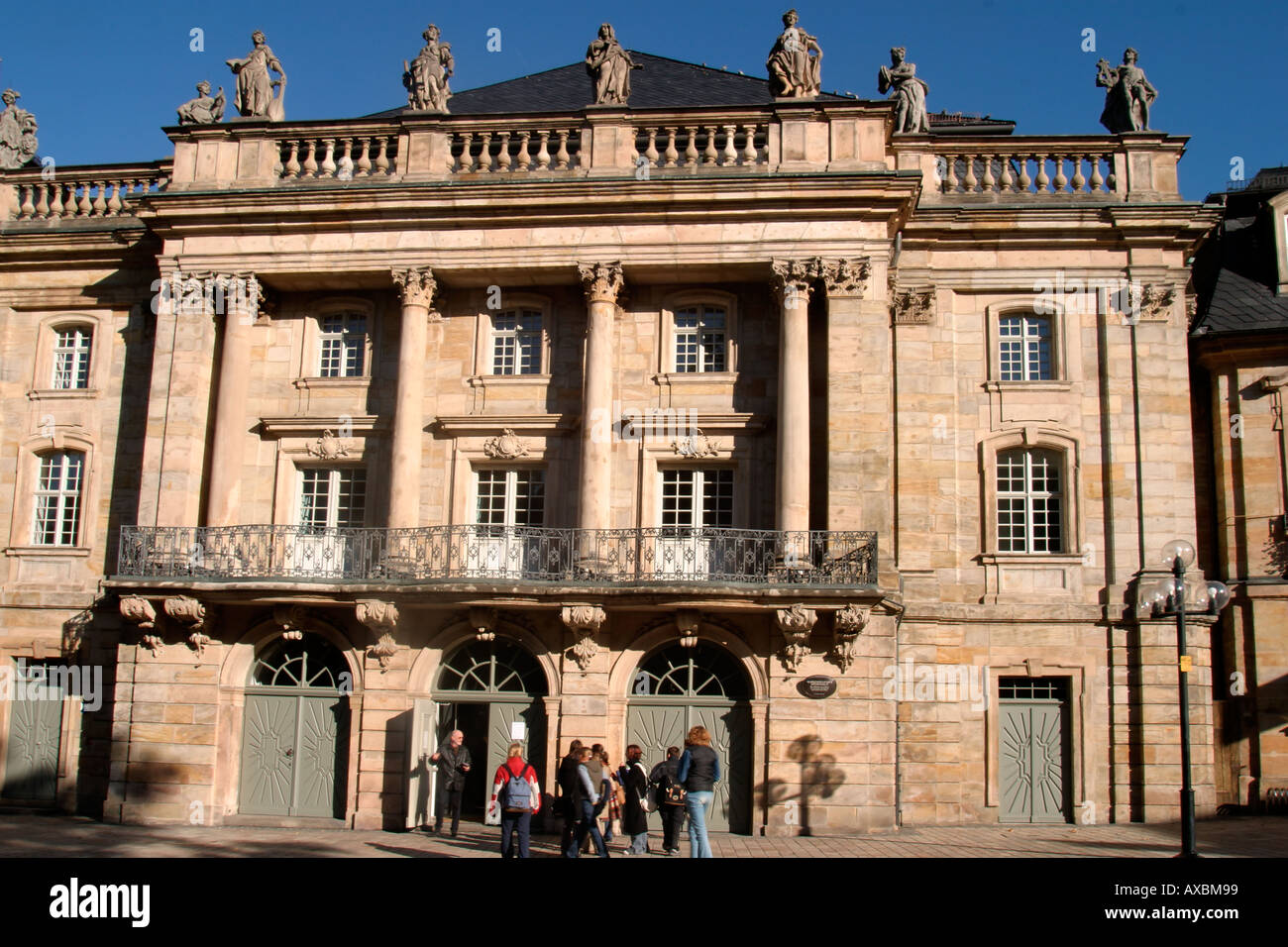 Germany Bavaria Bayreuth opera house baroque Stock Photo - Alamy