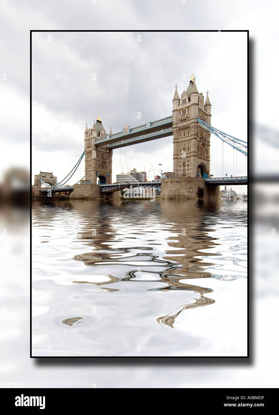 Tower Bridge in the Frame Stock Photo - Alamy
