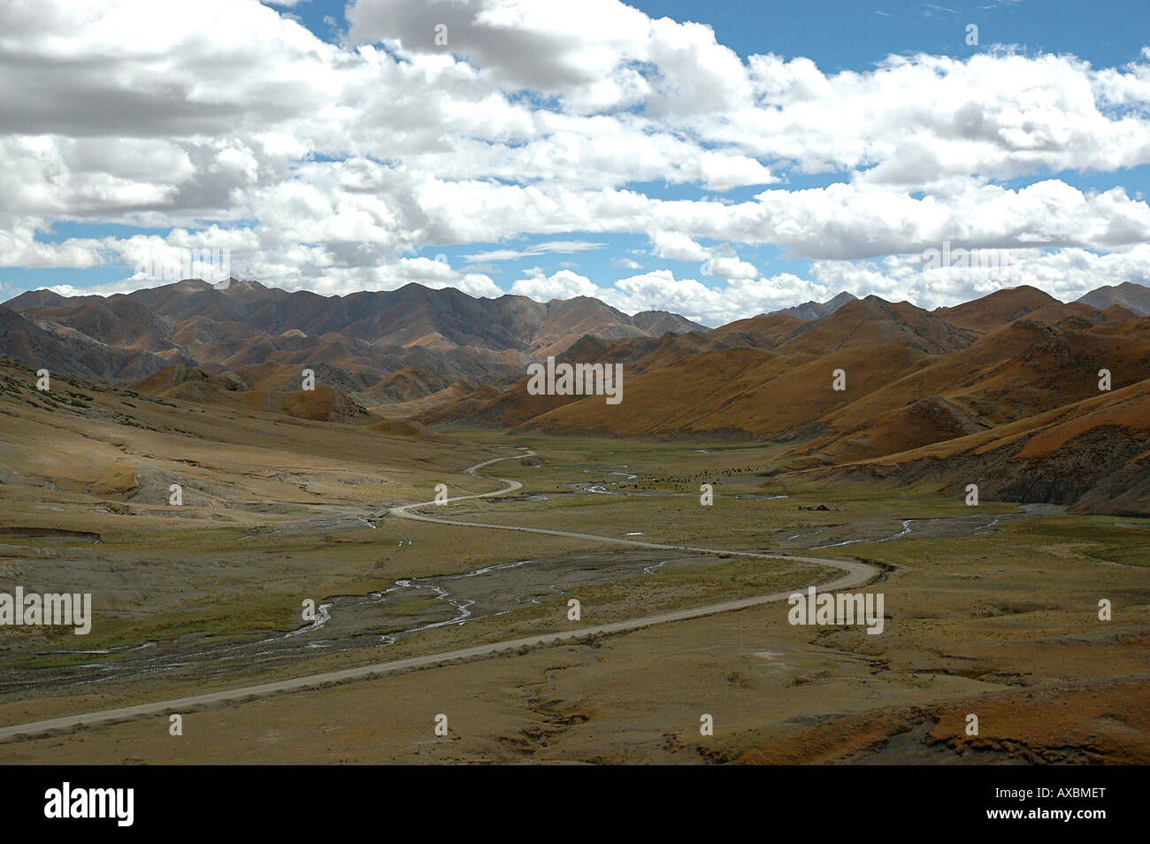 hills and paths Stock Photo - Alamy