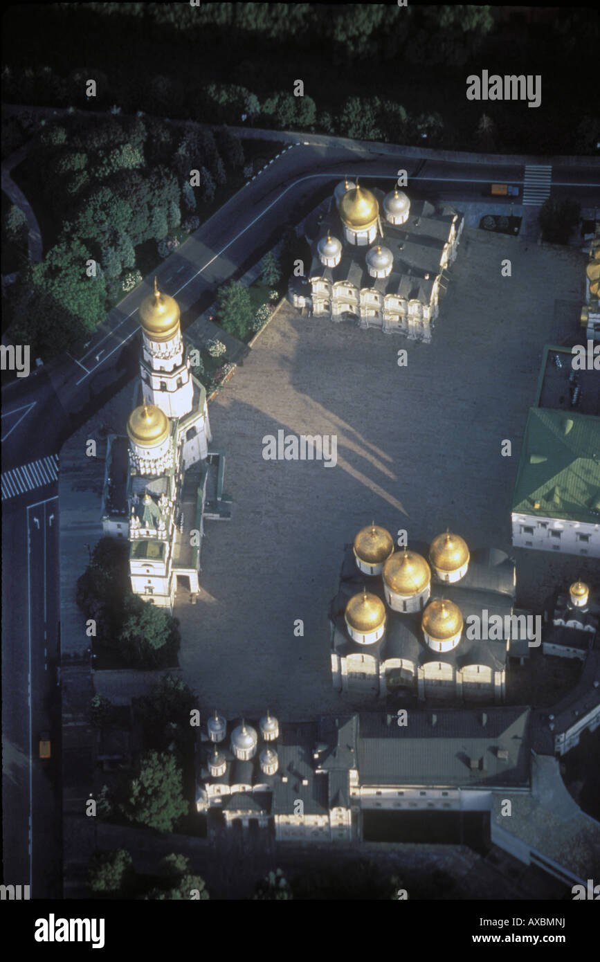 Kremlin aerial view moscow hi-res stock photography and images - Alamy