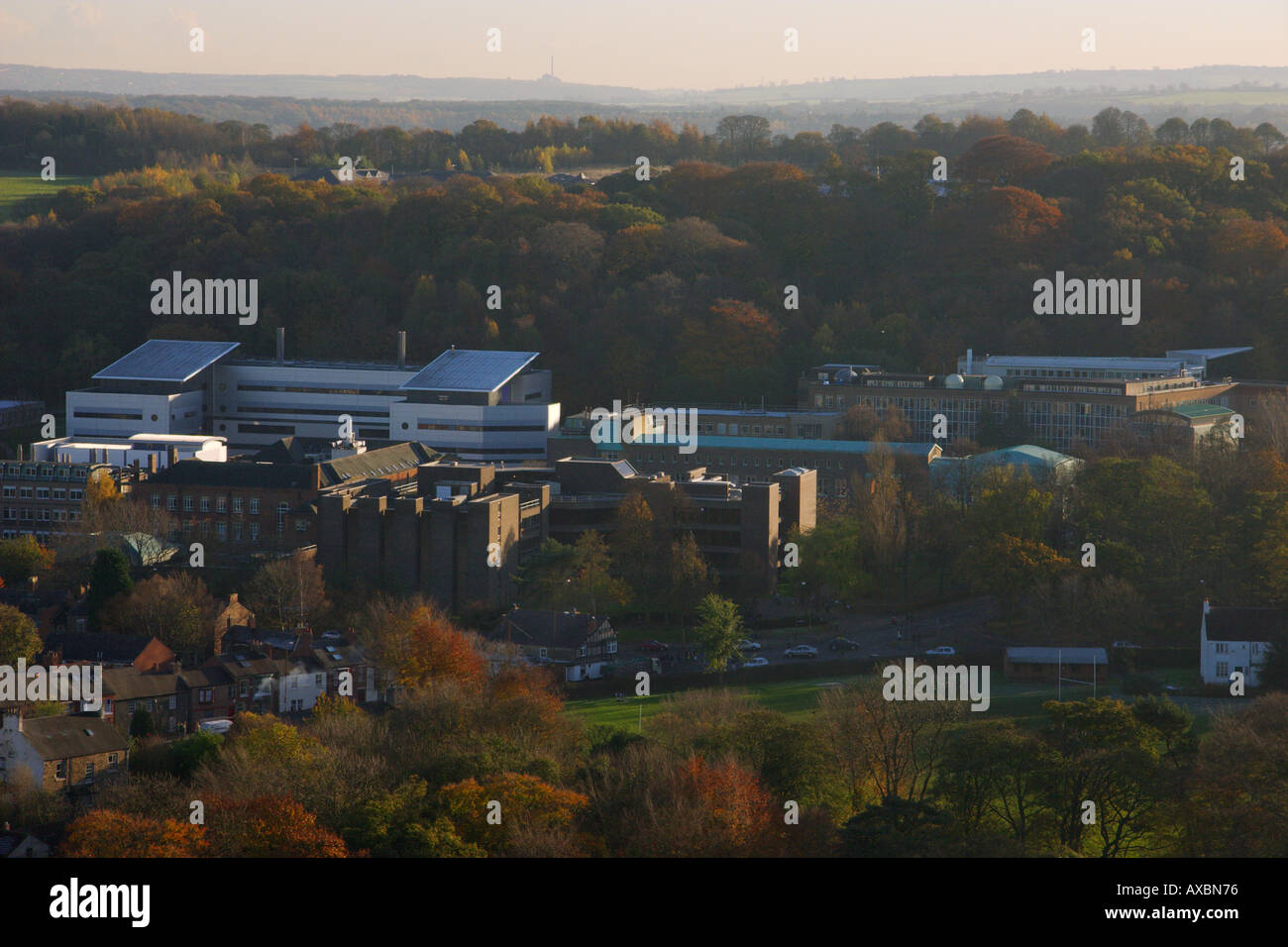 Aerial view durham university hi-res stock photography and images - Alamy