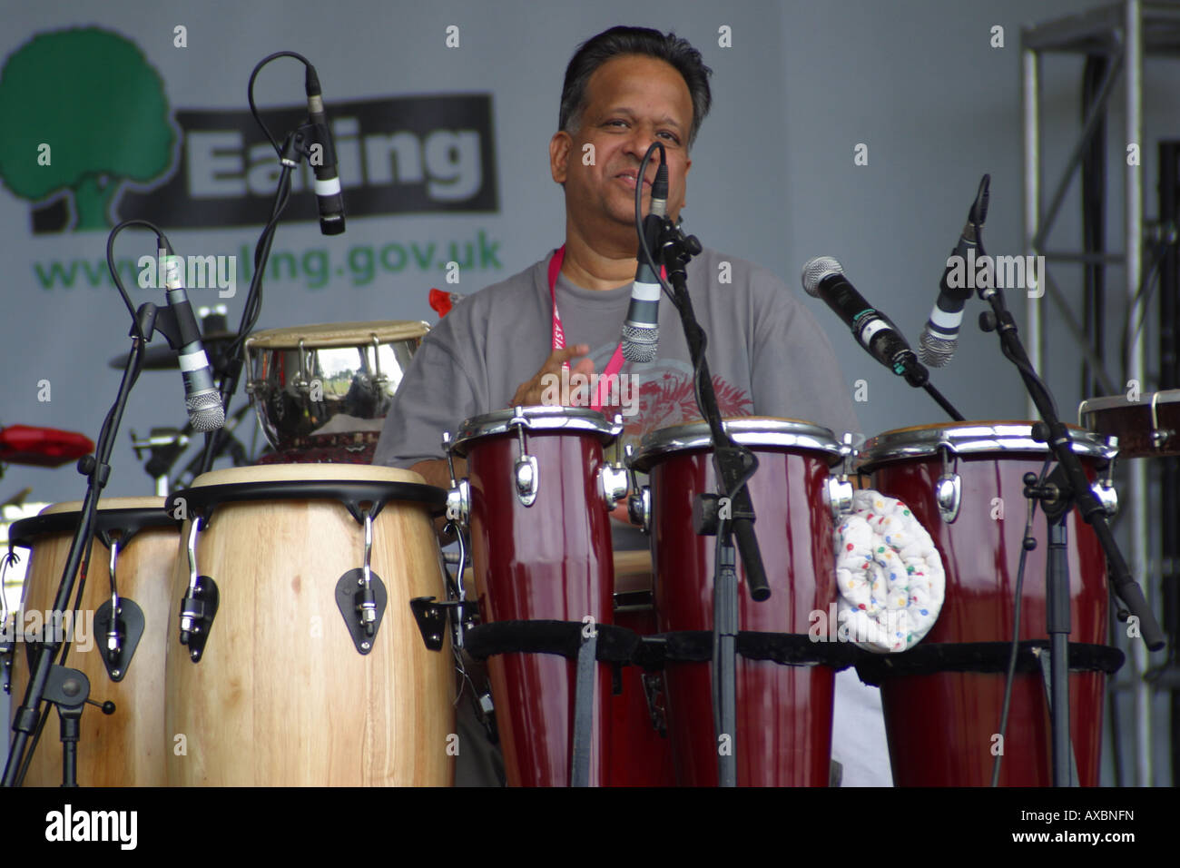 traditional hindu hindi drummer stage indian asian mela ealing london ...