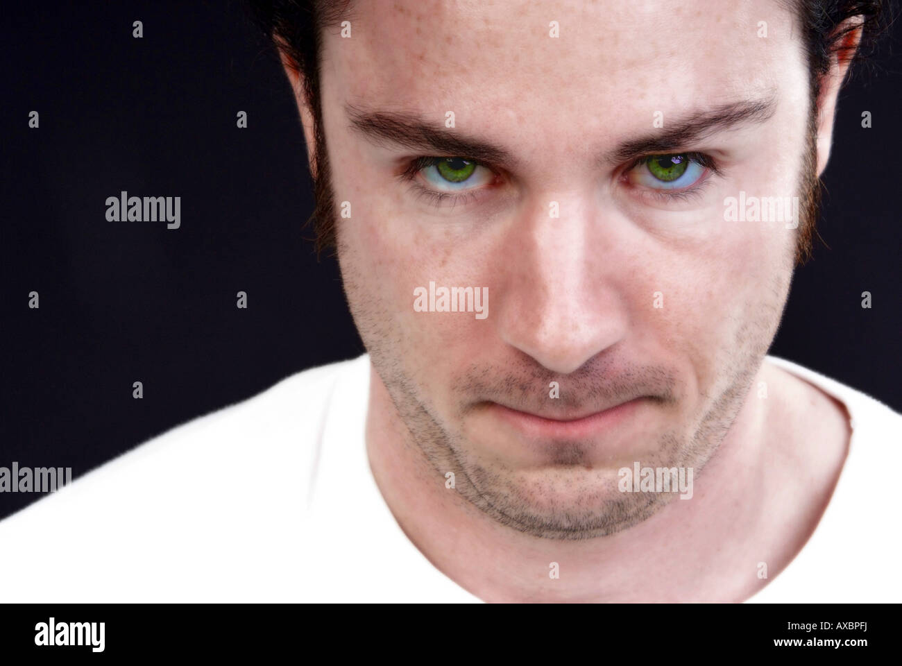 Good and evil faces hi-res stock photography and images - Alamy