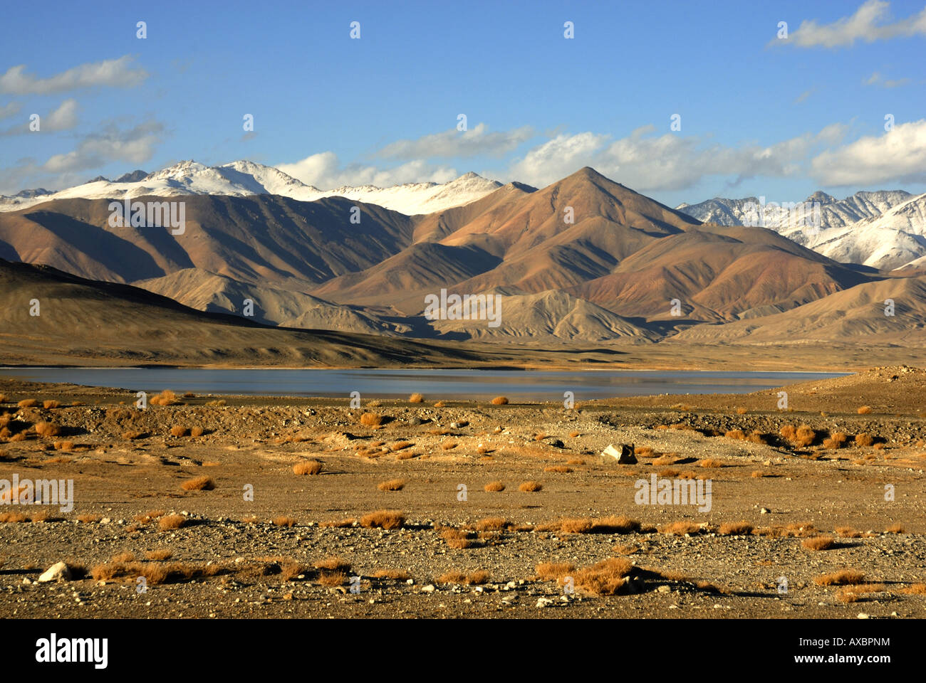 landscape in the Pamir Mountains, Tajikistan, Pamir Mountains, Pamir ...