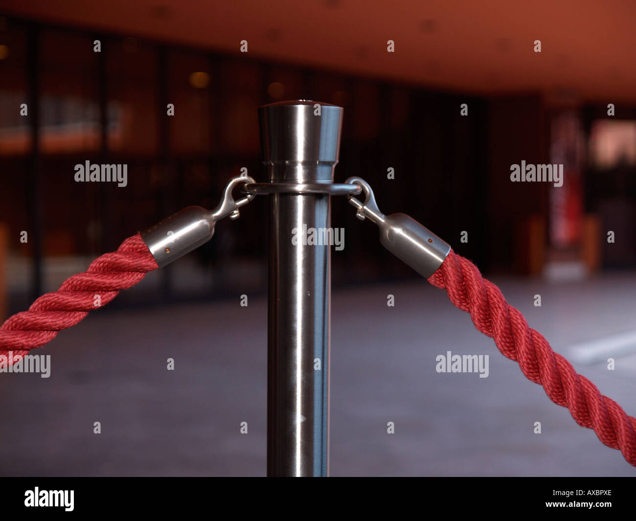 Roped off entrance hi-res stock photography and images - Alamy