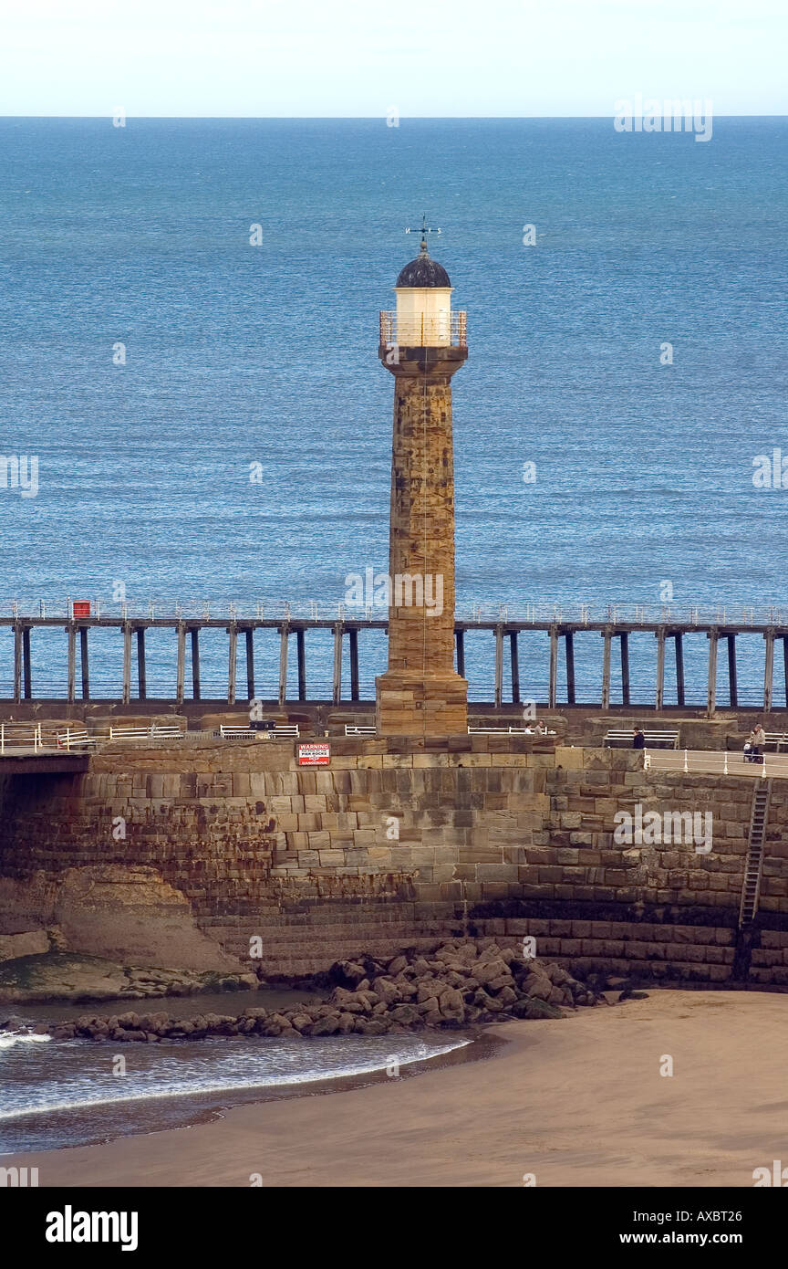 Whitby Lighthouse Storm High Resolution Stock Photography and Images ...