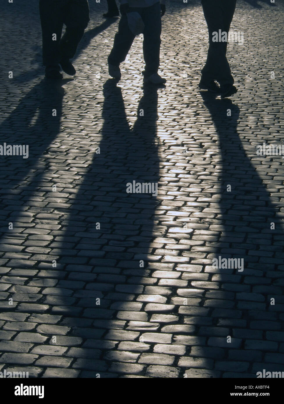 people's shadow on street Stock Photo - Alamy