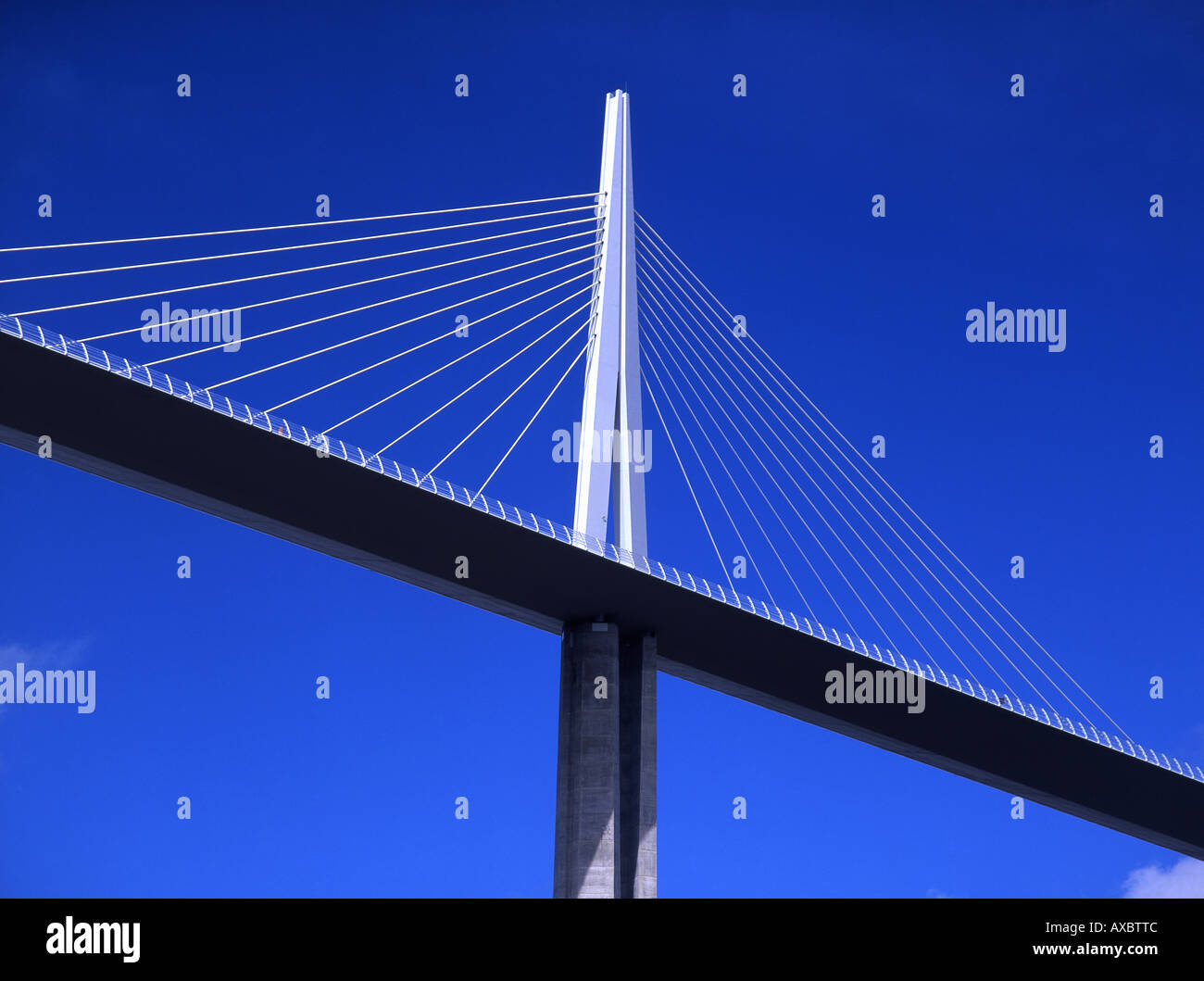 Millau viaduct detail hi-res stock photography and images - Alamy