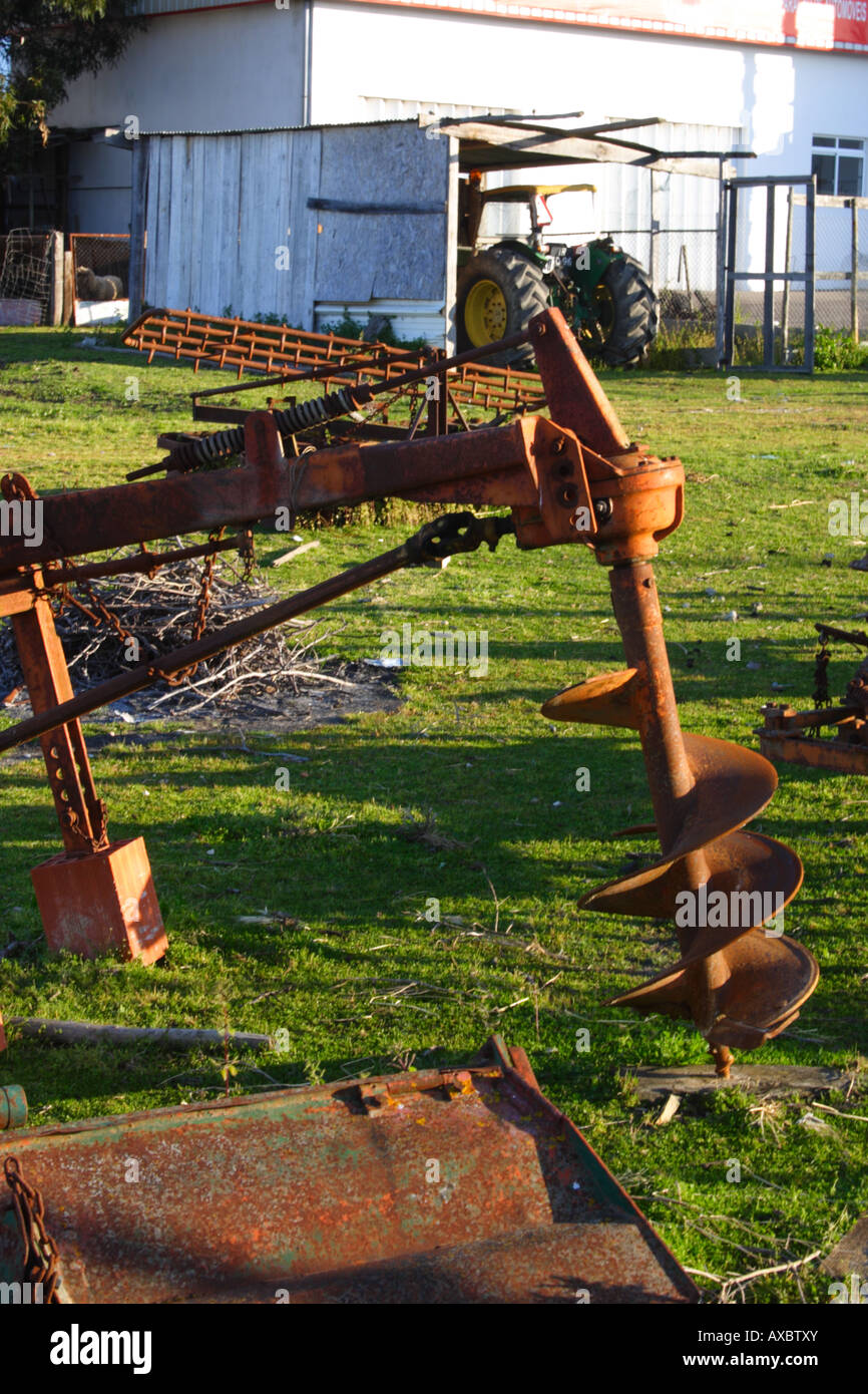 Old Seed Drill Stock Photo - Alamy