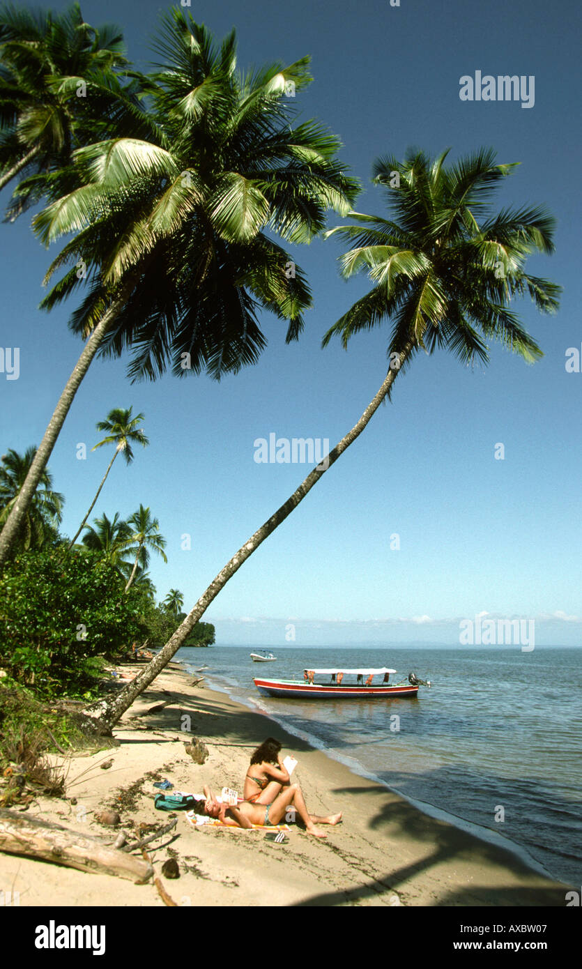 Guatemala Cocoli beach Caribbean coast Stock Photo - Alamy