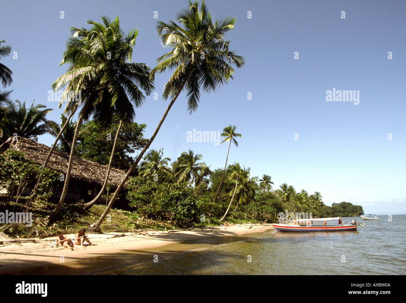 Guatemala Cocoli beach Caribbean coast Stock Photo - Alamy