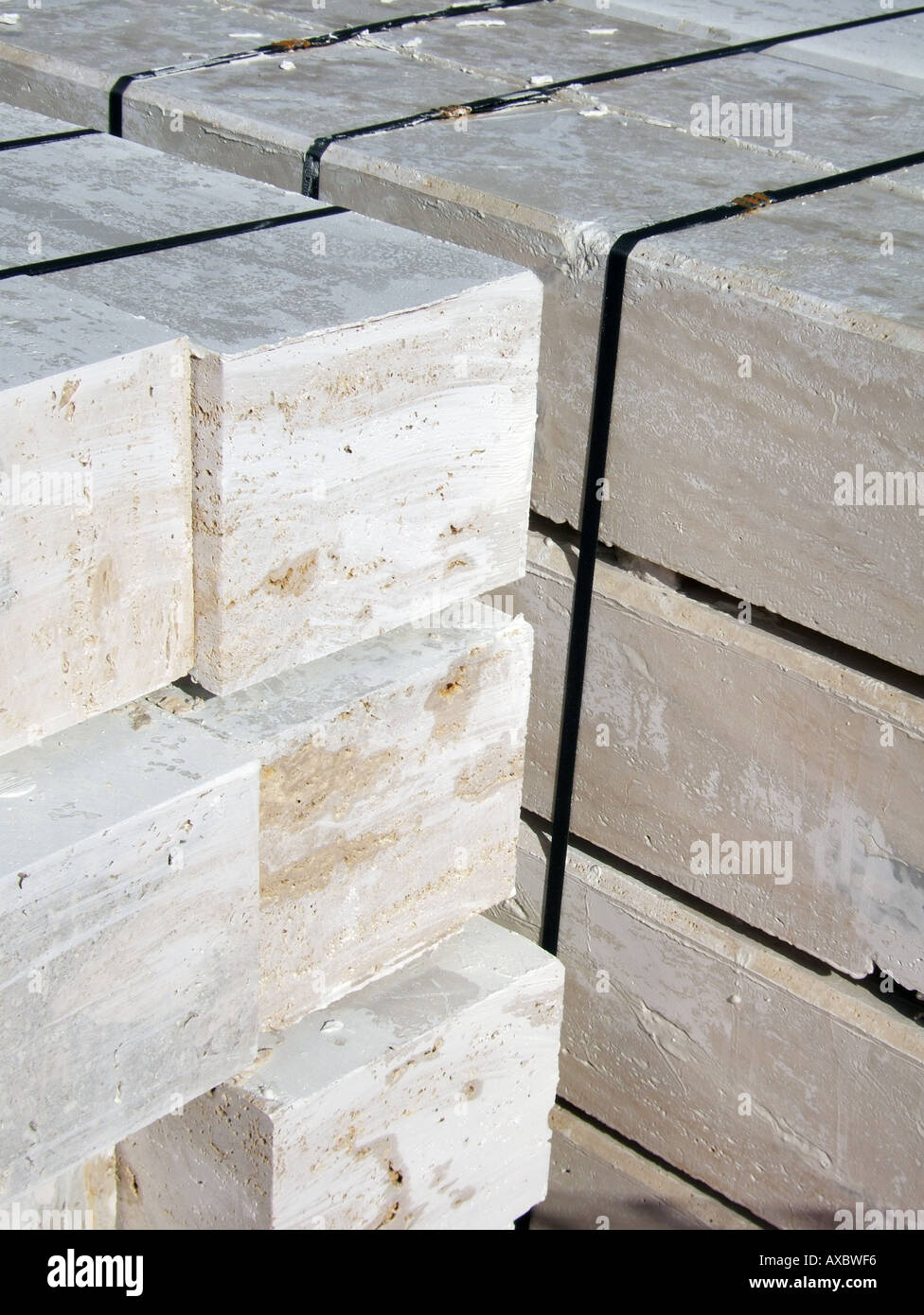 granite building blocks on construction site Stock Photo - Alamy