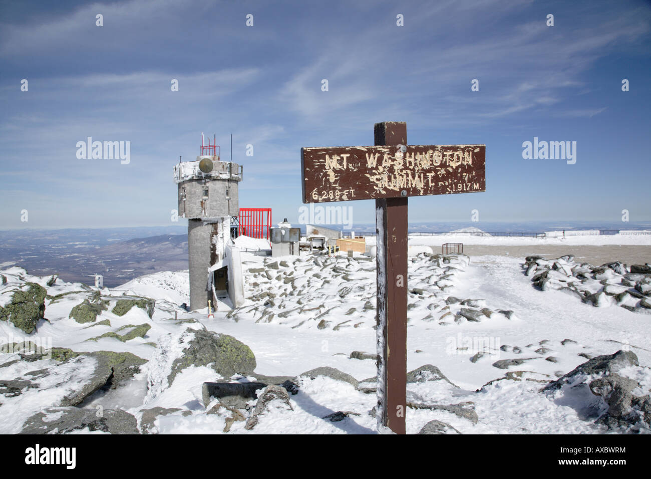 Mount washington observatory hi-res stock photography and images - Alamy