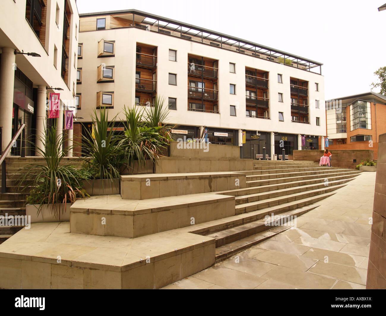 modern city offices centre building architecture priory place coventry ...